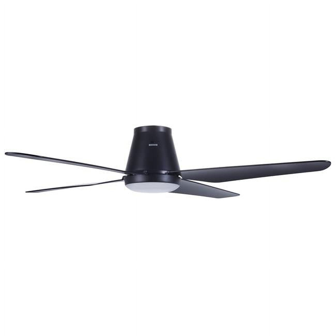 Lucci Air 21300201 Lucci Air Aria Hugger 52' CTC Black Light with ...