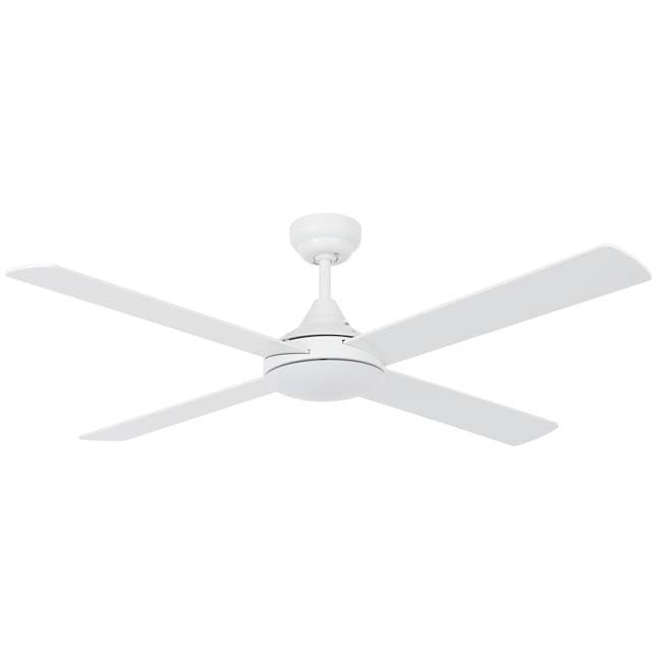 Lucci Air 52 in. Airlie II White Remote Ceiling Fan - White - 52 in ...