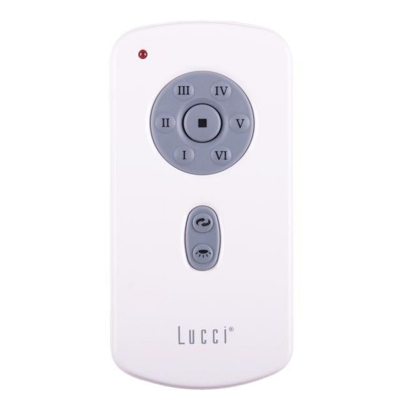 Lucci Air 52052802 Climate White Ceiling Fan Remote Control with Wall ...