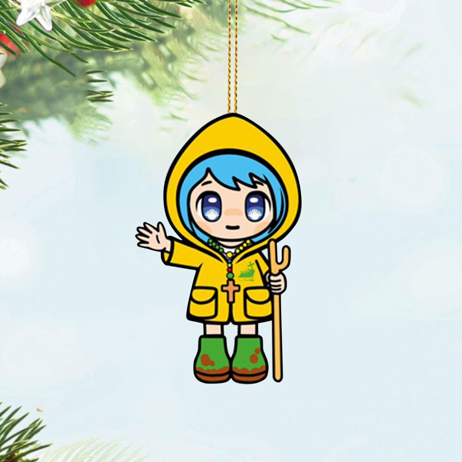 Luce Christmas Tree Hanging Pendants Mascot Luce Christmas Tree ...