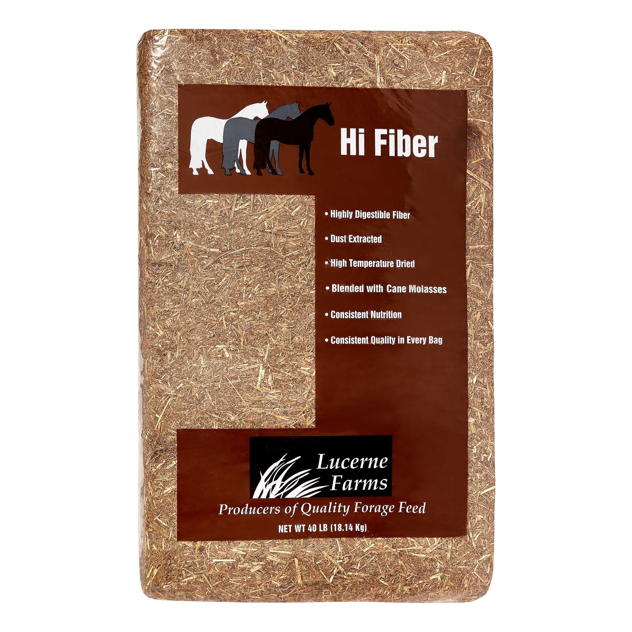 Lucerne Farms High Fiber Gold Forage Hay, 40 lb - Walmart.com