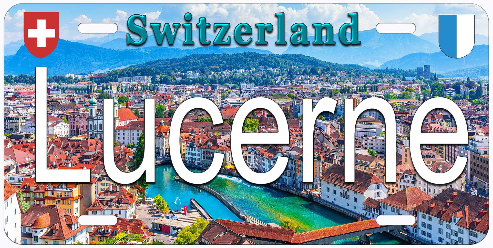 Switzerland License Plate