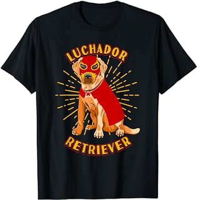 Lucha Libre Dog Wears Luchador Wrestling Mask T-Shirt - Walmart.com