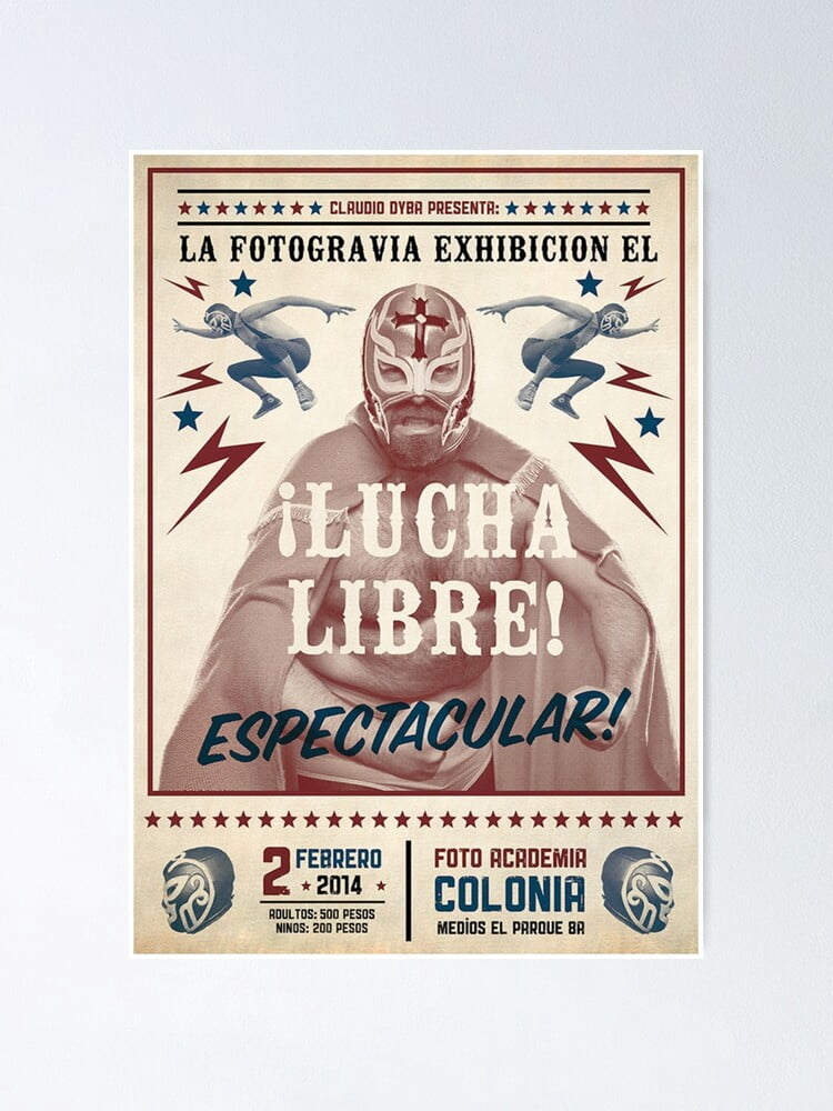 Lucha Libre Fashion Art Decor Frame - Walmart.com