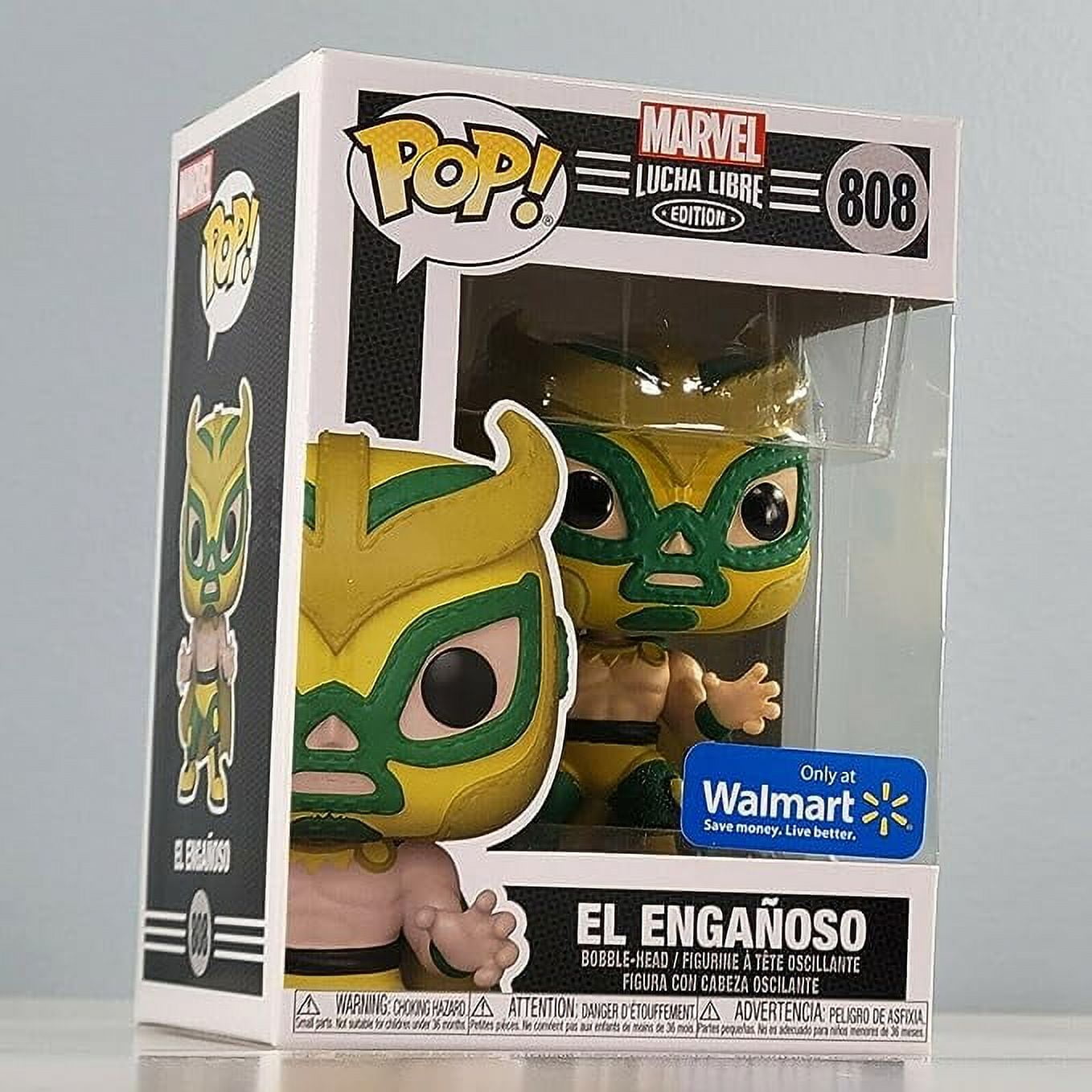 Lucha Libre Marvel Edition El Enganoso Pop! Vinyl Bobble-Head ...