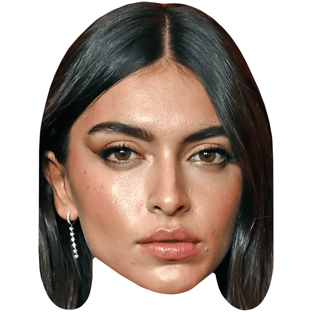 Lucia Romero Ezama (Dark Hair) Big Head. Larger than life mask ...