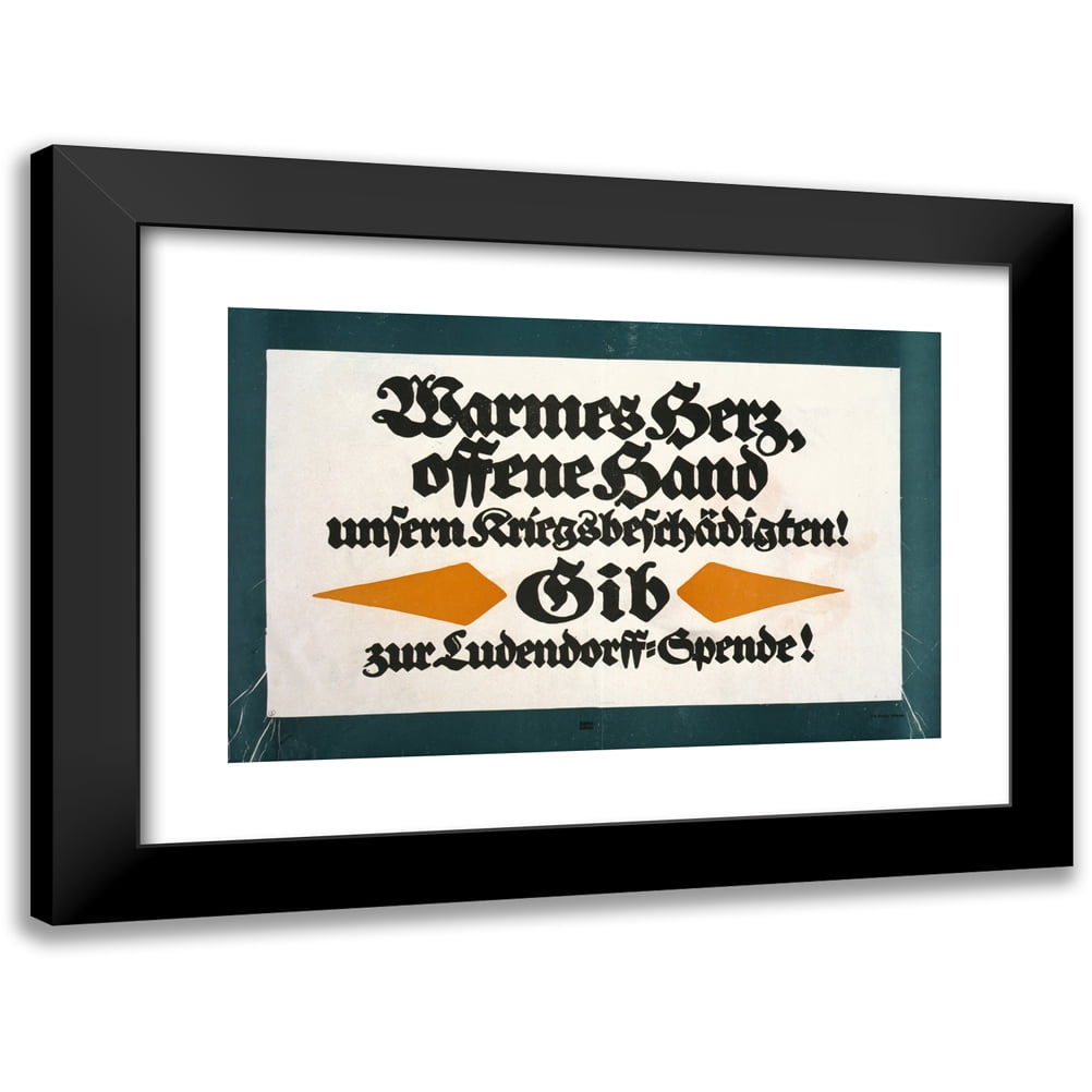 Lucian Bernhard 18x13 Black Modern Framed Museum Art Print Titled ...