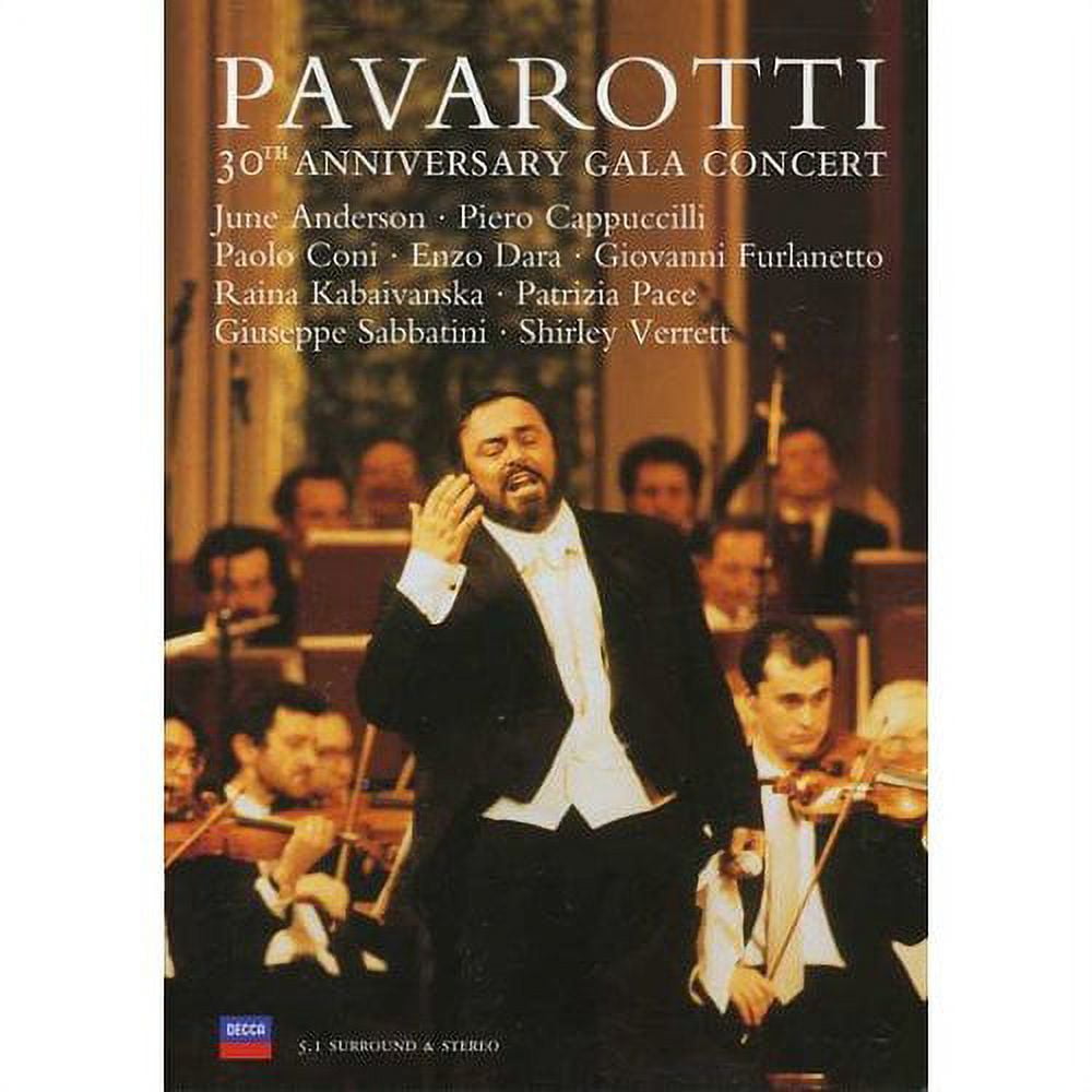 Luciano Pavarotti - 30th Anniversary Gala Concert [DVD] - Walmart.com