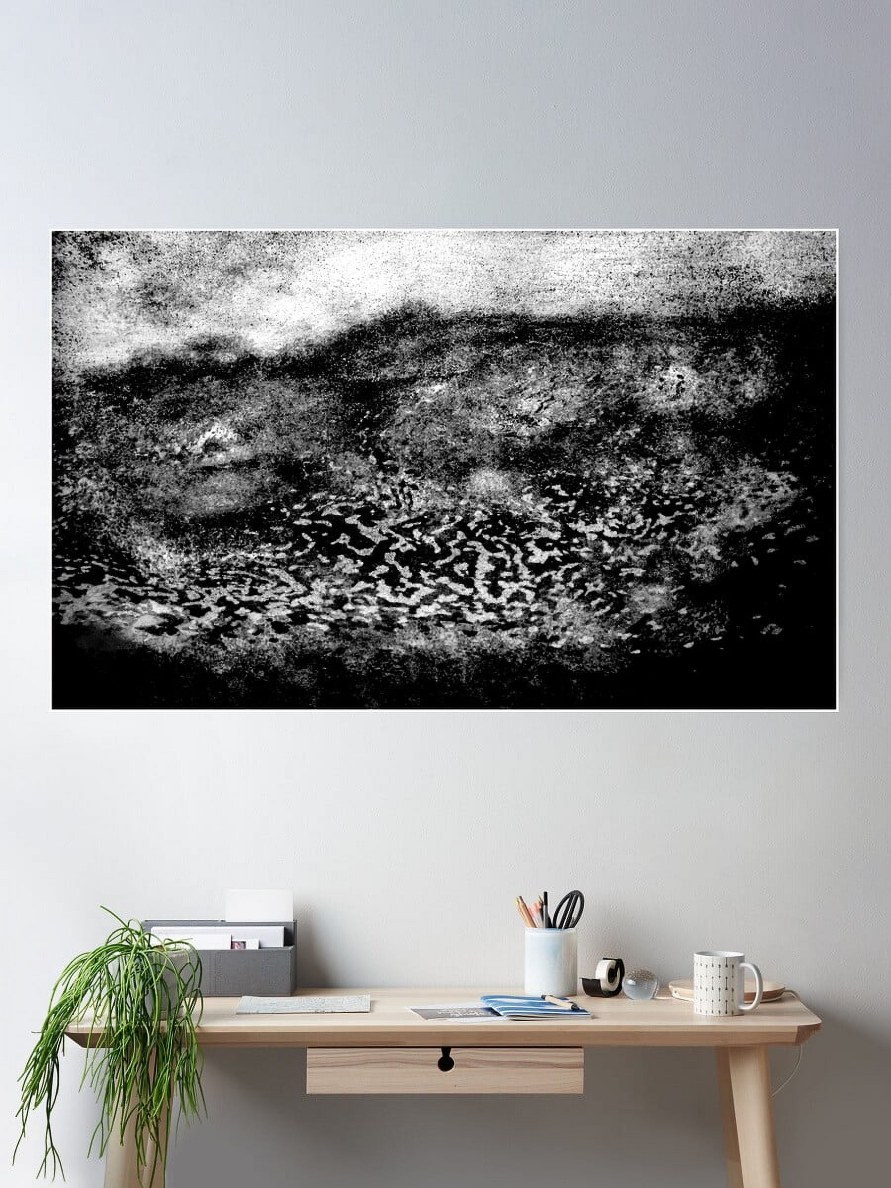 Lucid Place Poster Wall Art, Modern Wall Decor For Living Room Bedroom ...