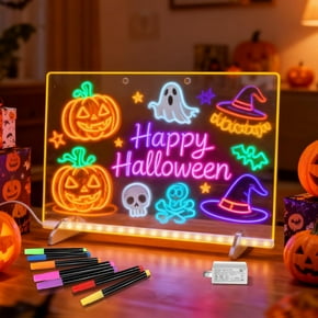 Light Up Dry Erase Board