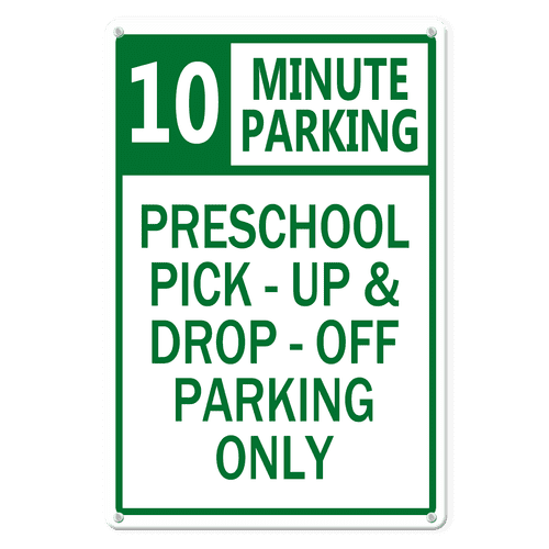 Lucidhisun 10 Minute Parking - Preschool Pick-Up And Drop-Off Parking ...