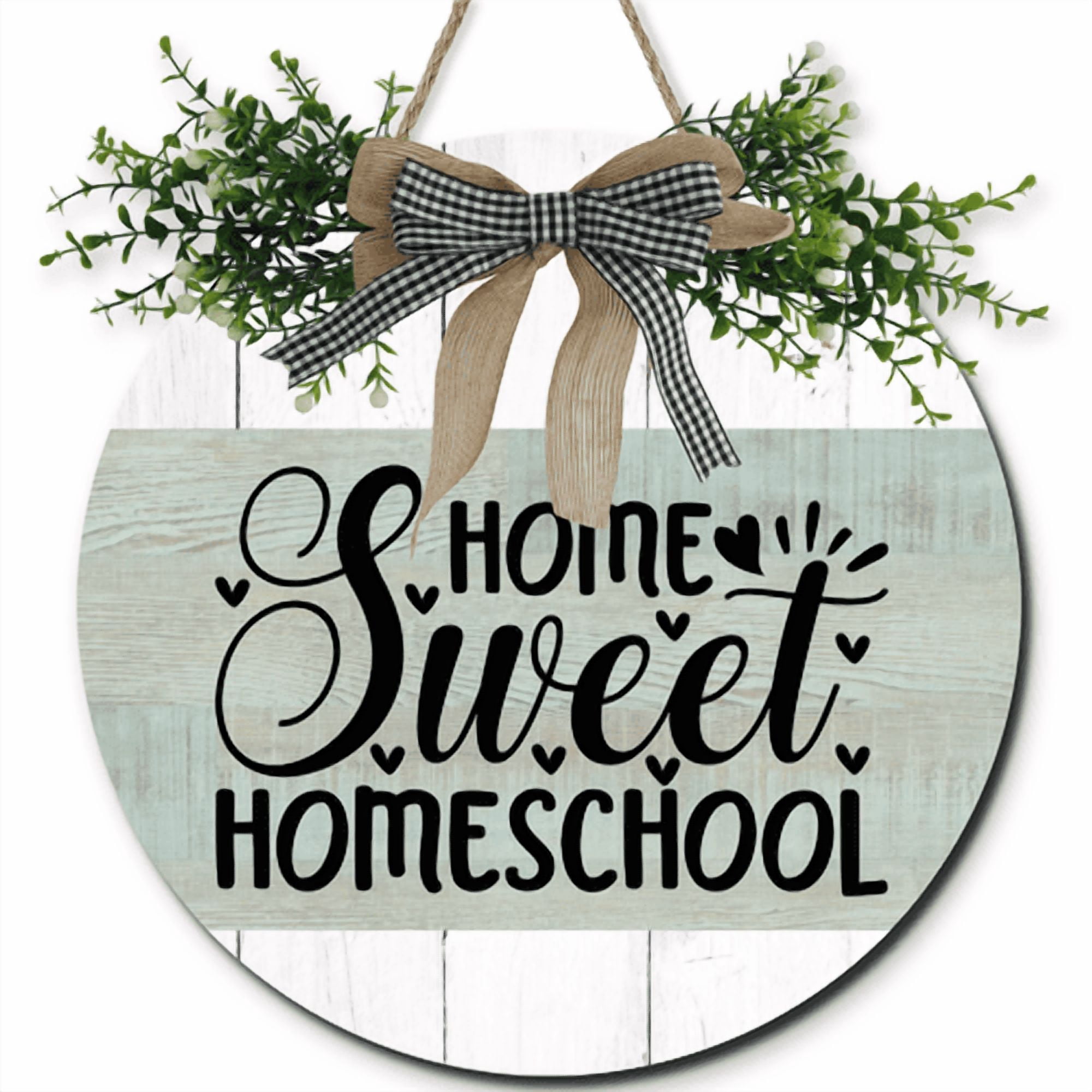 Lucidhisun Home Sweet Home school Welcome Sign for Classroom Door ...