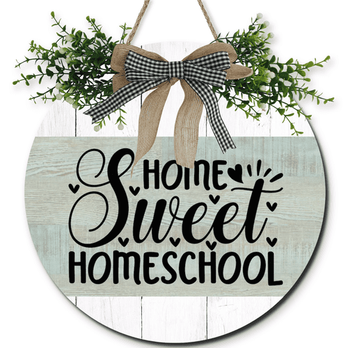 Lucidhisun Home Sweet Home school Welcome Sign for Classroom Door ...