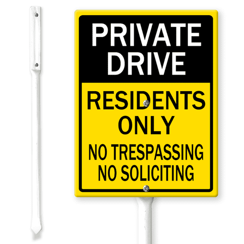 Lucidhisun Private Drive Resident Only, No Soliciting No Trespassing ...