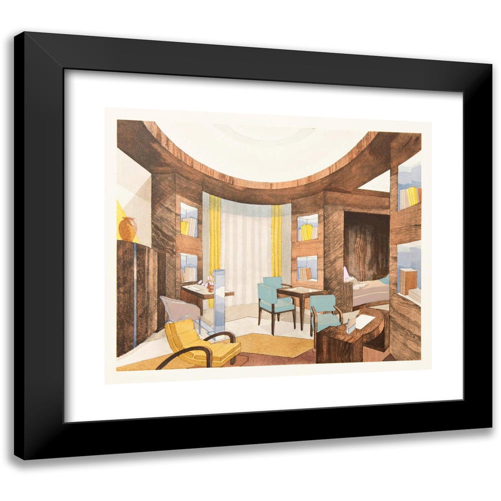 Lucie Renaudot 17x15 Black Modern Framed Museum Art Print Titled ...