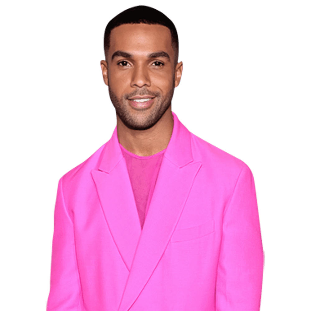 Lucien Laviscount (Pink Suit) Half Body Buddy Cutout - Walmart.com