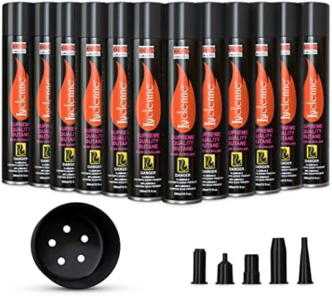 Lucienne Ultra-Refined Butane Fuel - Pure-Butane Refill Fluid for Torch ...
