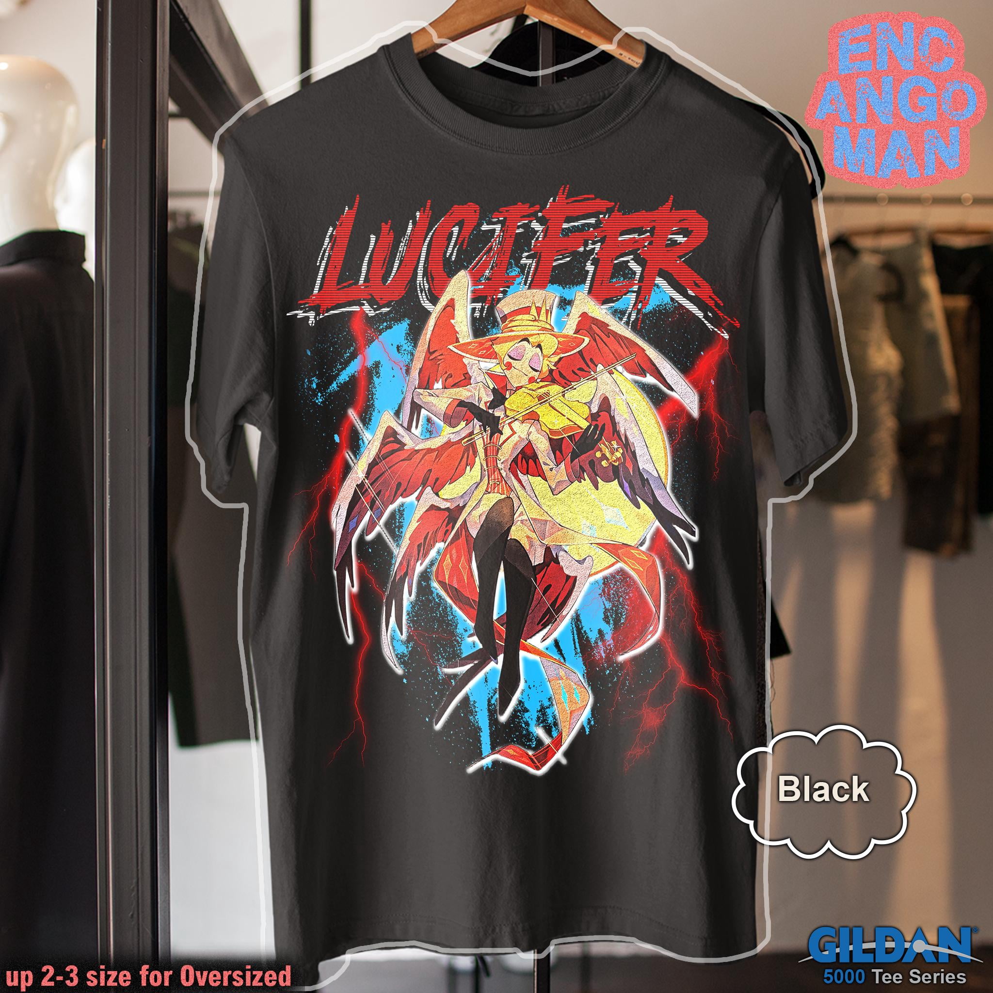 Lucifer Hazbin Hotel Retro Shirt Characters Tee - Gift for Fans ...