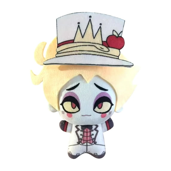 Lucifer Morningstar Plush with Apple Hat & Crown - Hazbin Hotel 10-Inch ...