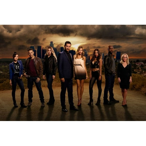 Lucifer Poster 24in x 36in Art Poster 24x36 #070856 Multi-Color Square ...