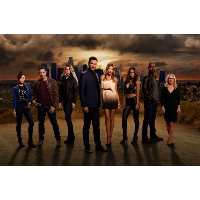 Lucifer Poster 24in x 36in Art Poster 24x36 #070856 Multi-Color Square ...