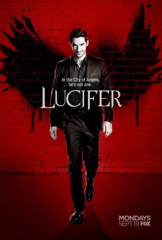 Lucifer Poster 24in x 36in Art Poster 24x36 #095108 Multi-Color Square ...