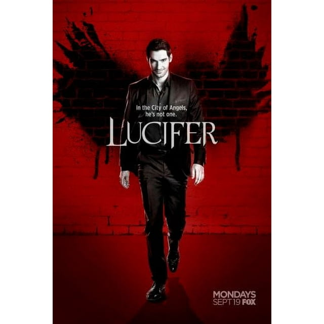 Lucifer Poster 24in x 36in Art Poster 24x36 #095108 Multi-Color Square ...
