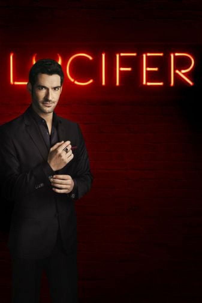 Lucifer Poster Metal Sign Art Print 8x12 #651220 Multi-Color Square ...