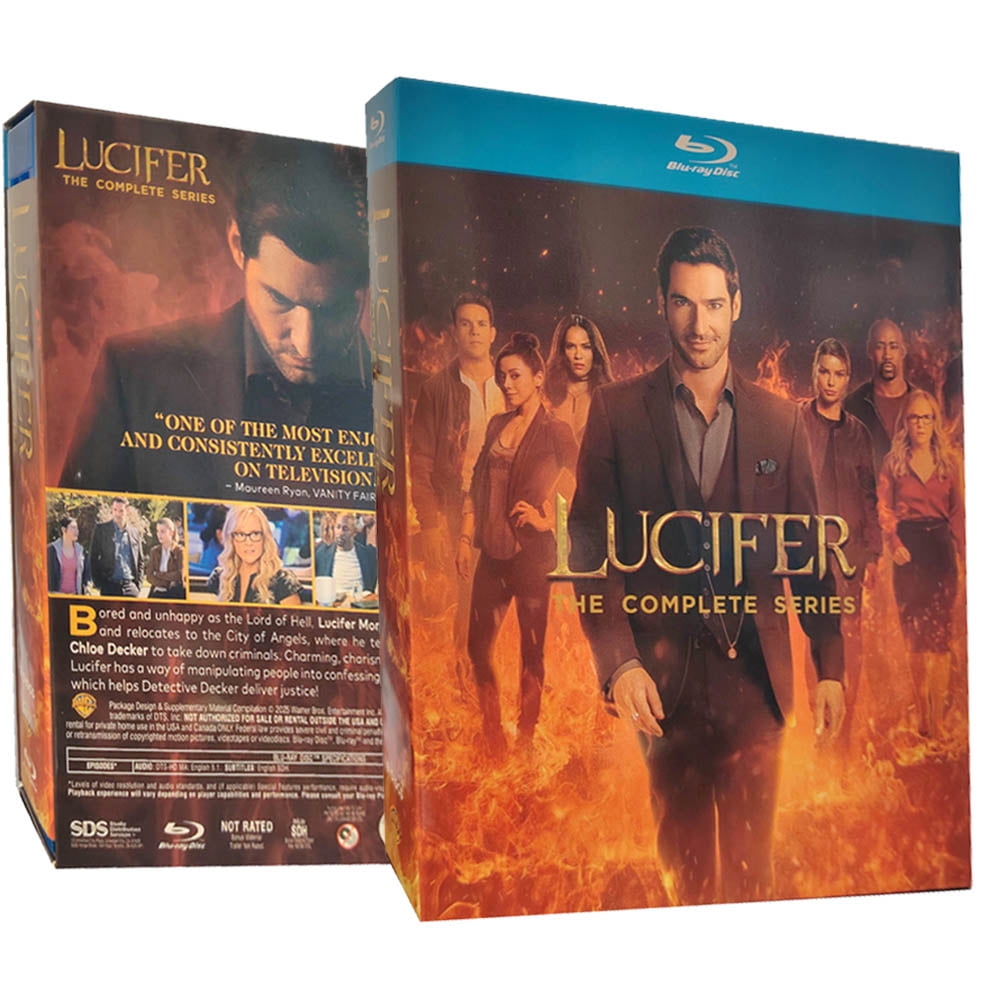 Lucifer The Complete Series 9-Disc Box Set Movies - Walmart.com