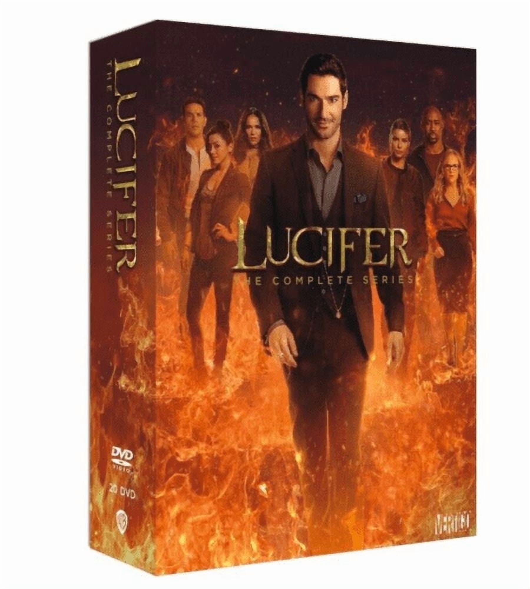 Lucifer: Complete Full Box Set TV Series, Seasons 1-6 DVD - Warner Bros ...