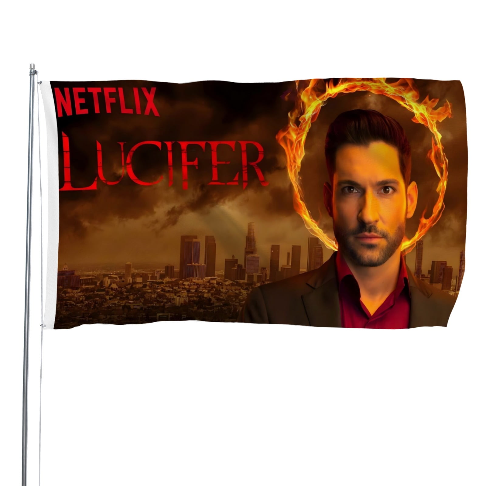 Lucifer-themed Printed Flag Perfect gift for fans, friends, and family ...