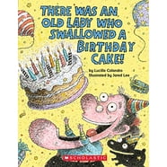 There Was an Old Lady Who Swallowed a Rose!, (Board Book) - Walmart.com