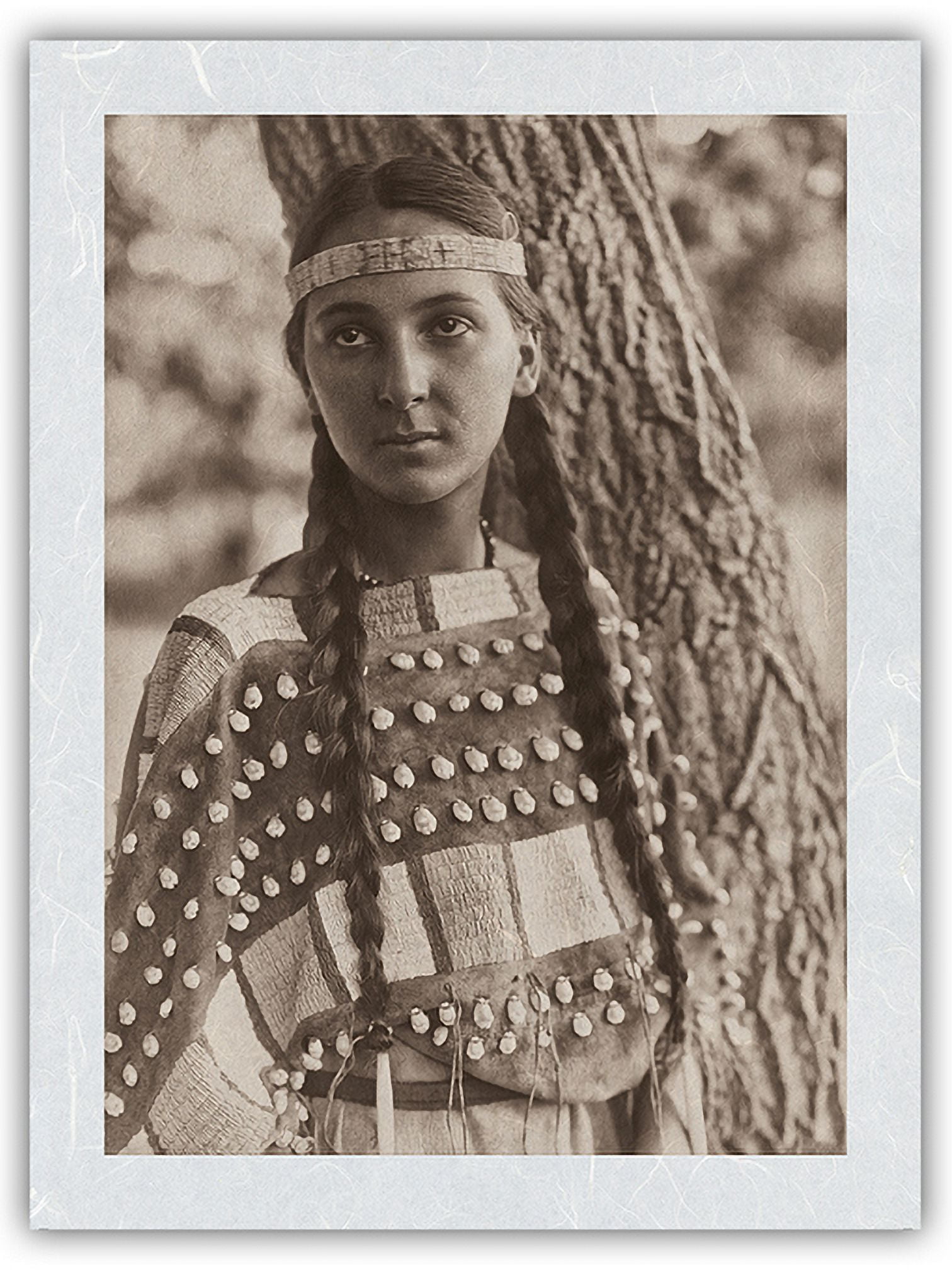 Lucille - Dakota Native Woman - The North American Indians - Vintage B ...