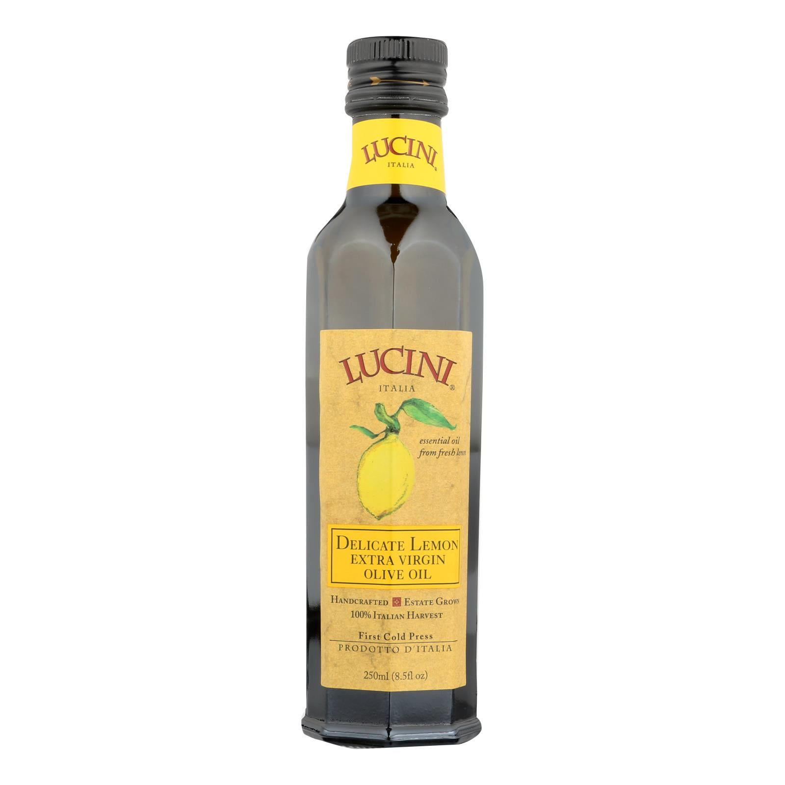 Lucini Italia - Olv Oil X-virgin Del Lemon - Case Of 6 - 8.5 Fz ...