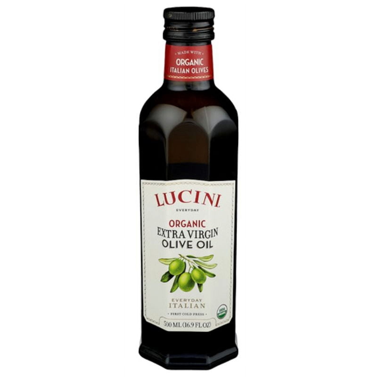 Lucini Italia Organic Extra Virgin Olive Oil 16.9 fl oz Pack of 2 ...