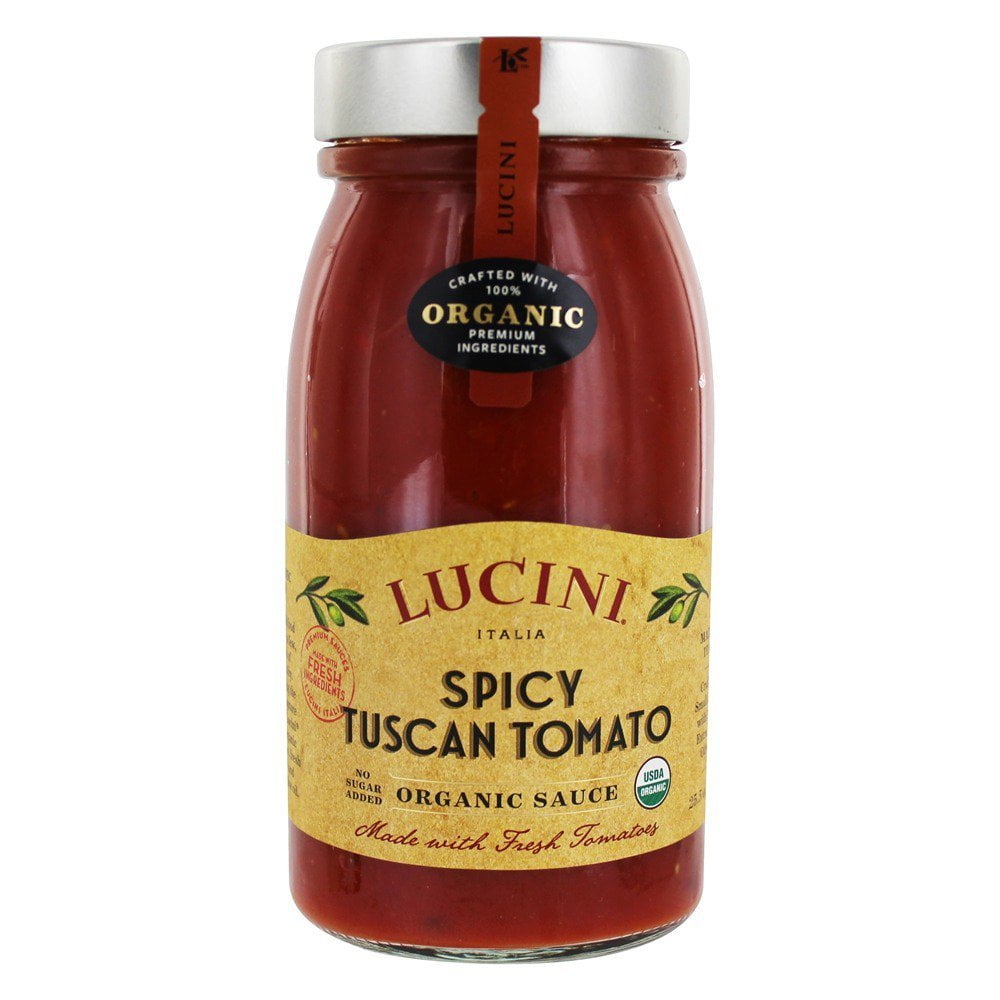 Lucini Pasta Sauce - Spicy Tuscan Tomato - 6 Jars (16 oz ea) - Walmart.com