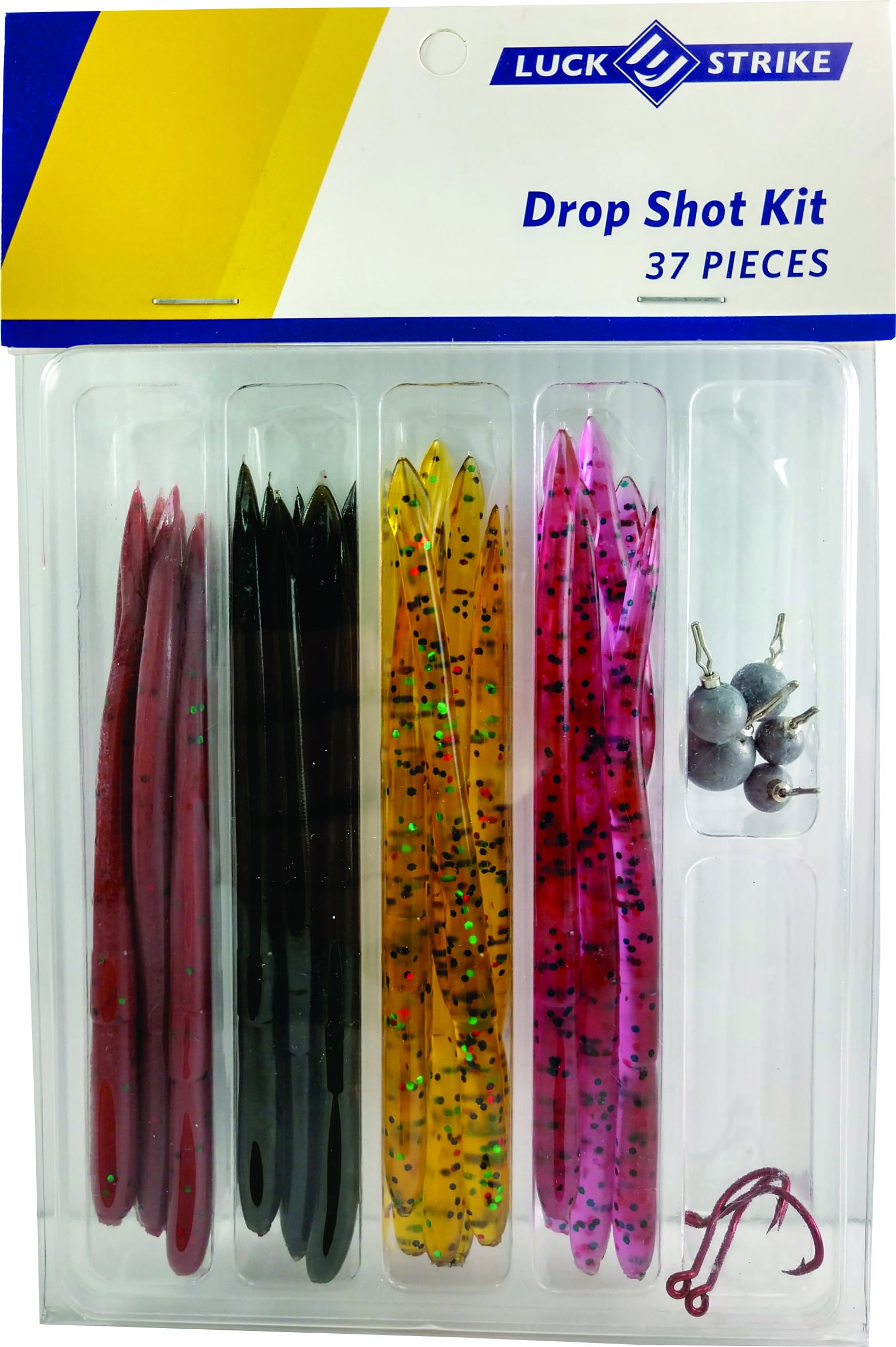 Luck "E" Strike Drop Shot Kit, 36 count - Walmart.com