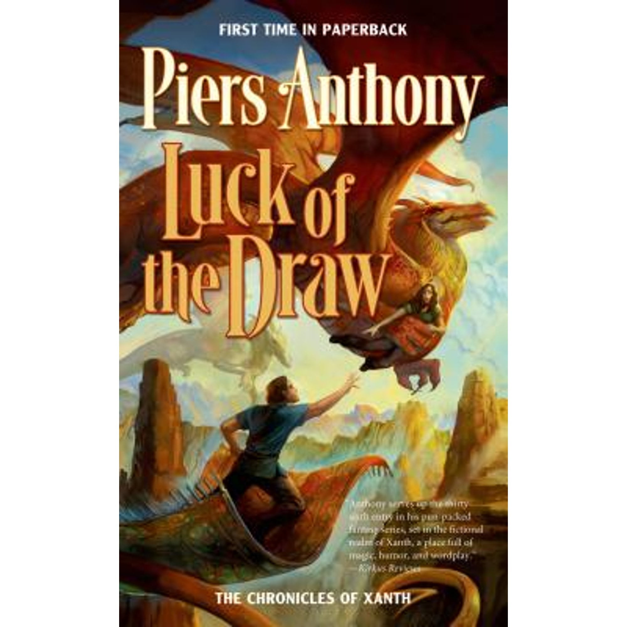 Luck of the Draw: The Chronicles of Xanth (Paperback) by Piers Anthony ...