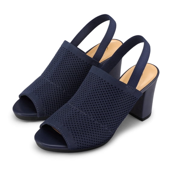Women’s Stylish Platform Block Heeled Sandals - Walmart.com