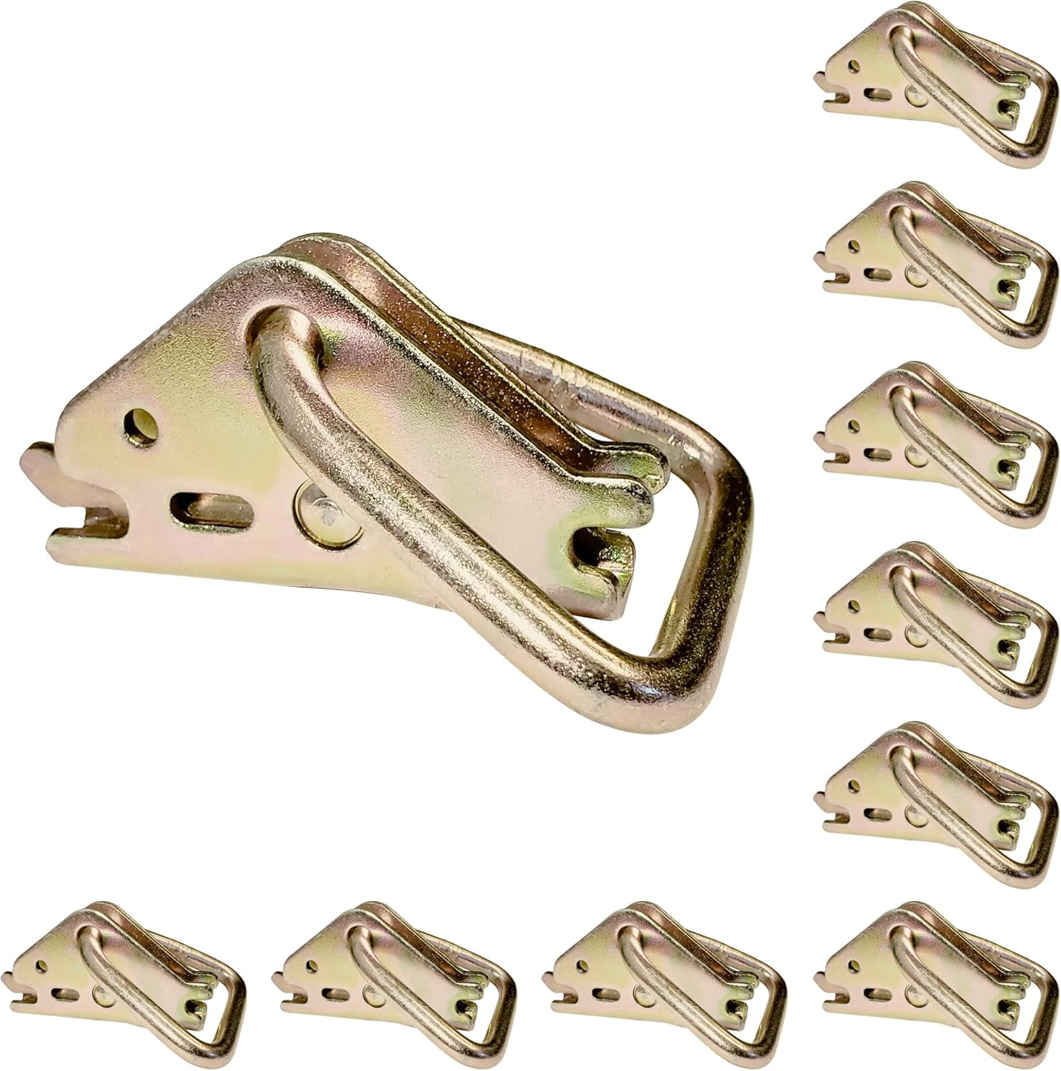 LuckLoop Heavy-Duty Steel E Track D Ring (Pack of 10) E Track ...