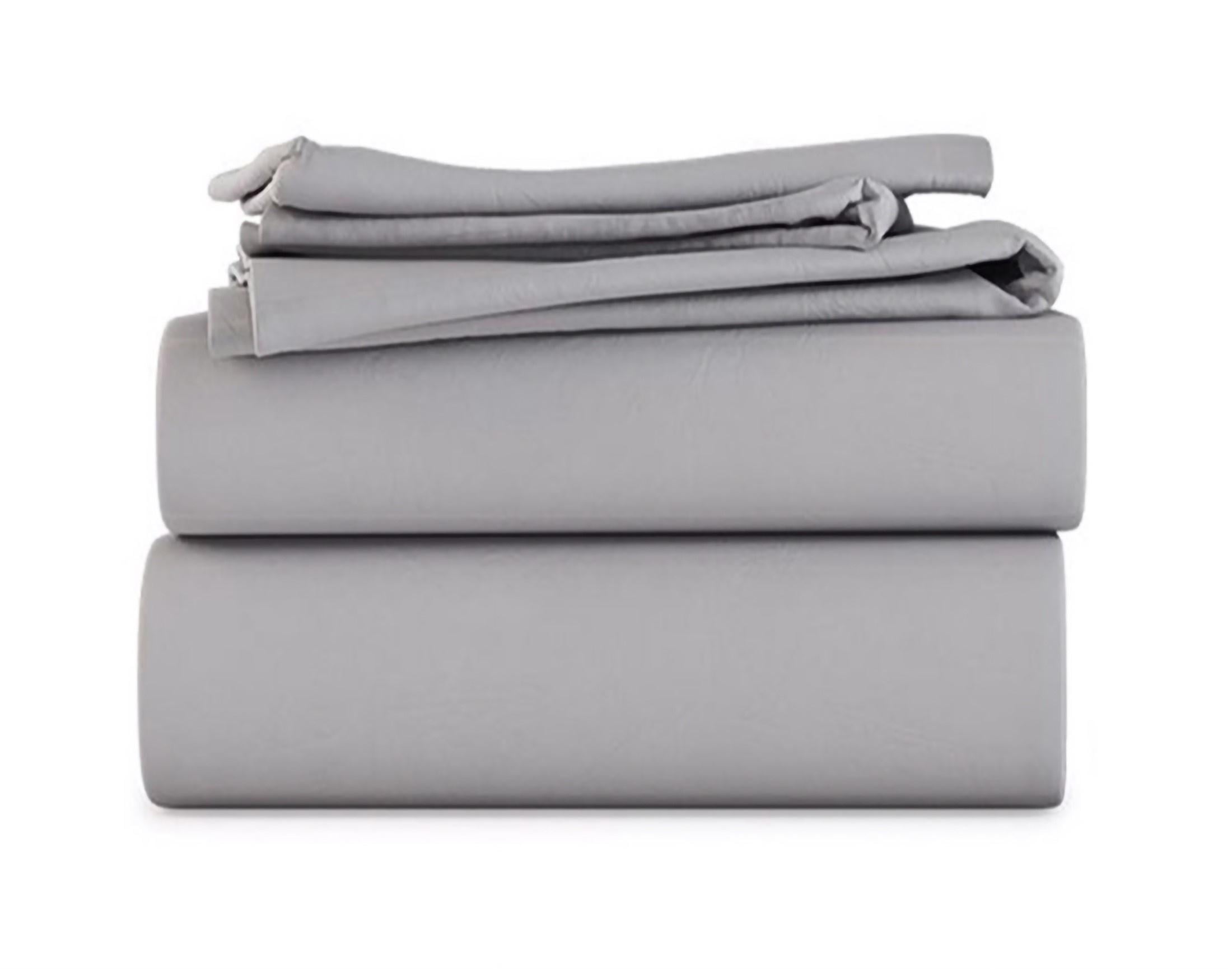 LuckShree King Size 4-PC Sheet Set - 1000-TC Giza Cotton 24" Extra Deep ...