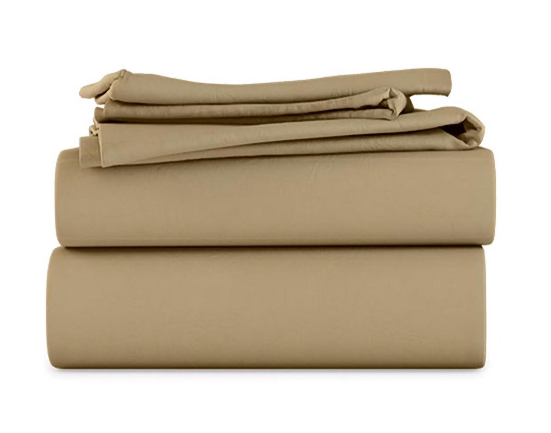 LuckShree Olympic Queen Size 4-PC Sheet Set - 1000-TC Giza Cotton 18 ...