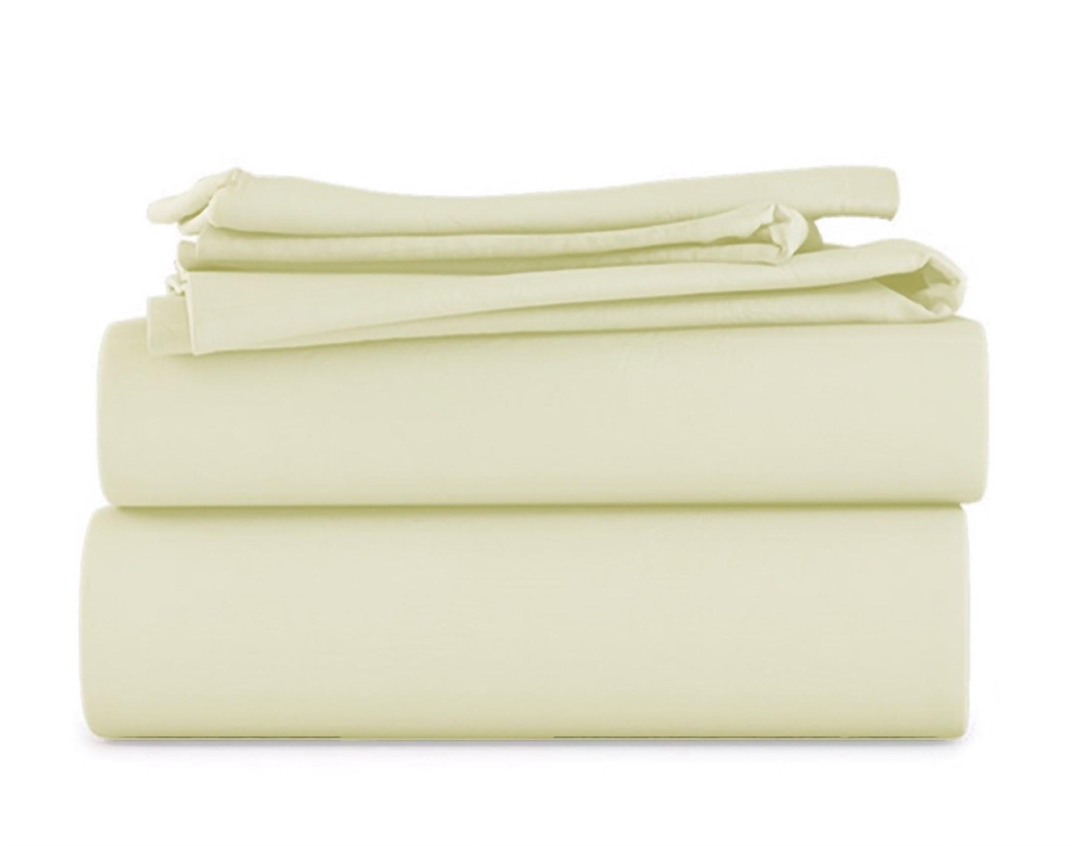 LuckShree Split Head King Size 4-PC Sheet Set 34" Split Top - 1000-TC ...