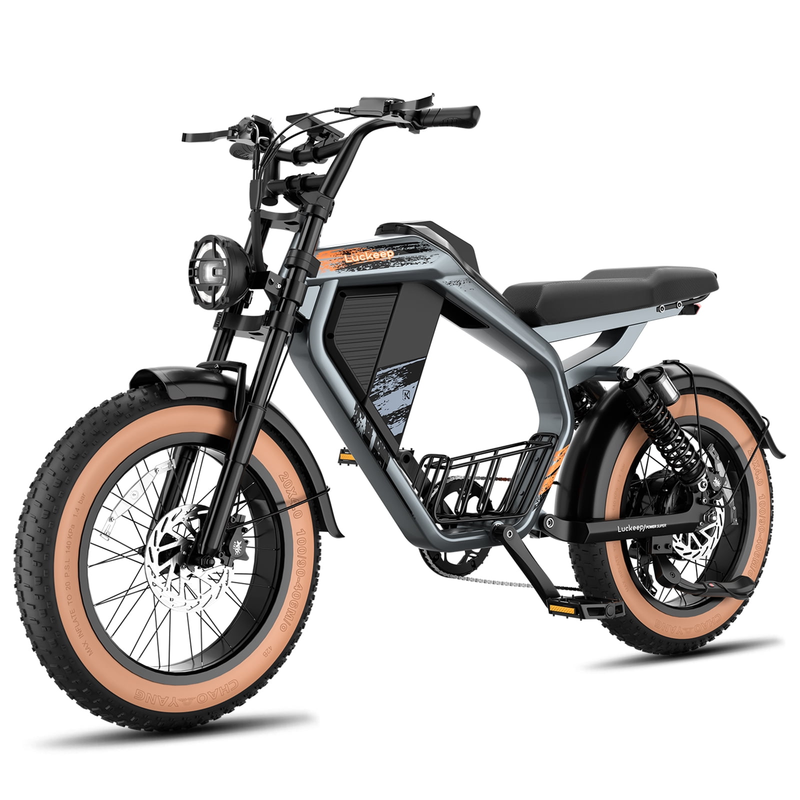 Luckeep M5 Electric Bike for Adults, 1500W Peak Motor, Max 32MPH,48V ...