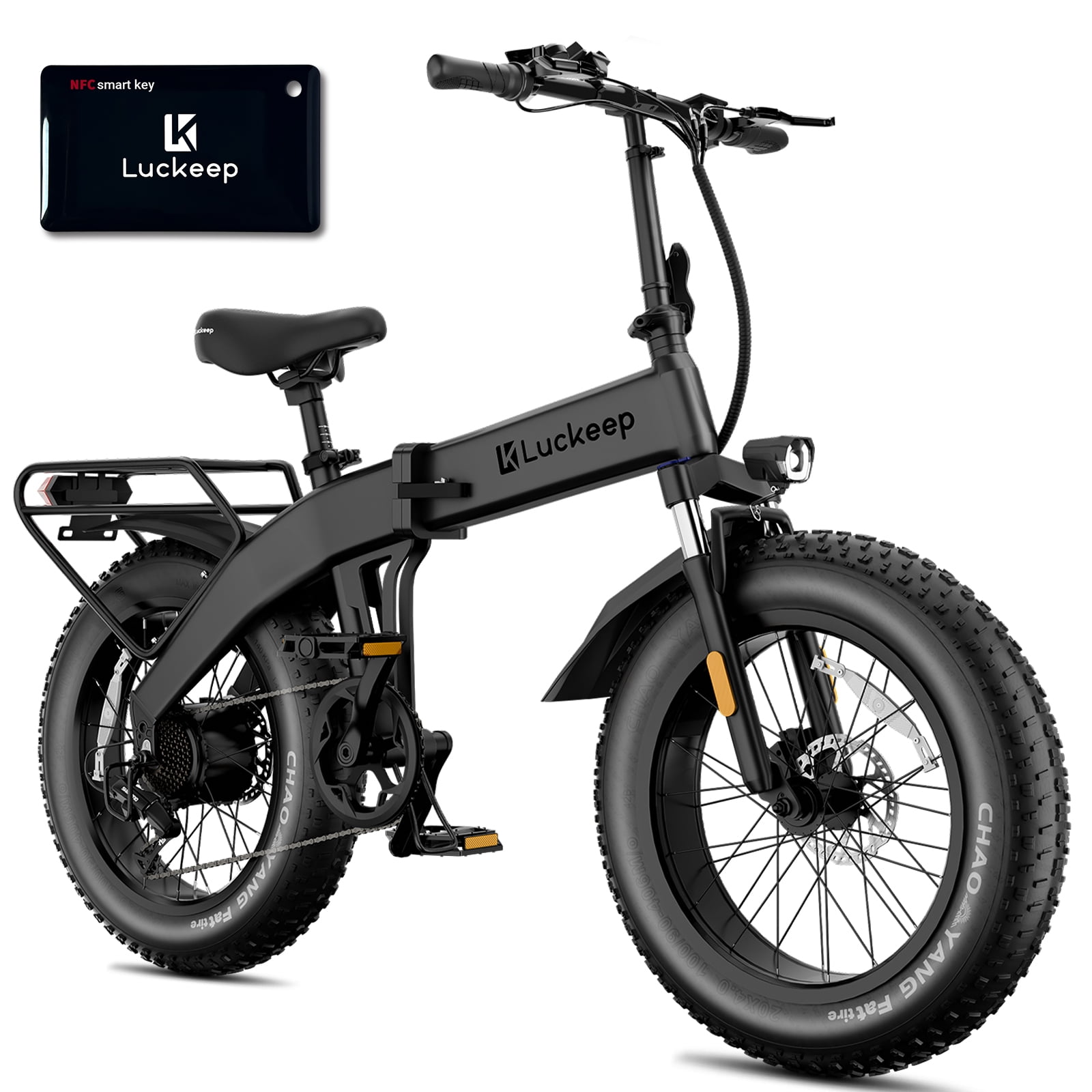 Luckeep X1 Lite Folding Electric Bike for Adults 1500W Peak Motor,28MPH ...