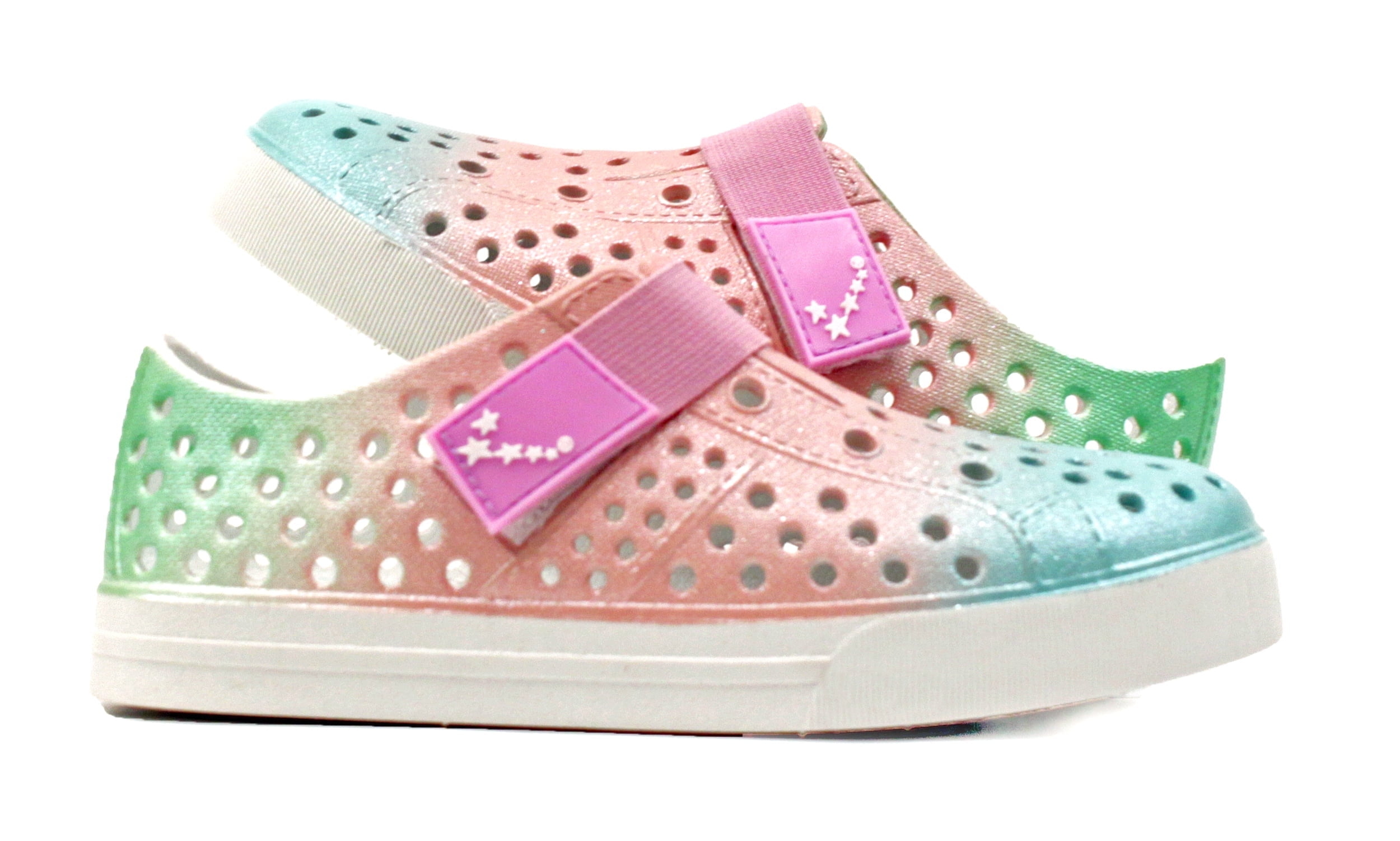 Luckers Girls' Shock Absorbing Water Shoes, Pastel, Y2 M US Little Kid ...