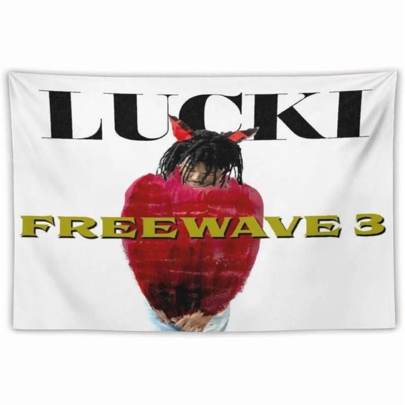 Lucki Freewave 3 Album Cover Music Tapestry 40x60 Inch Banner for ...
