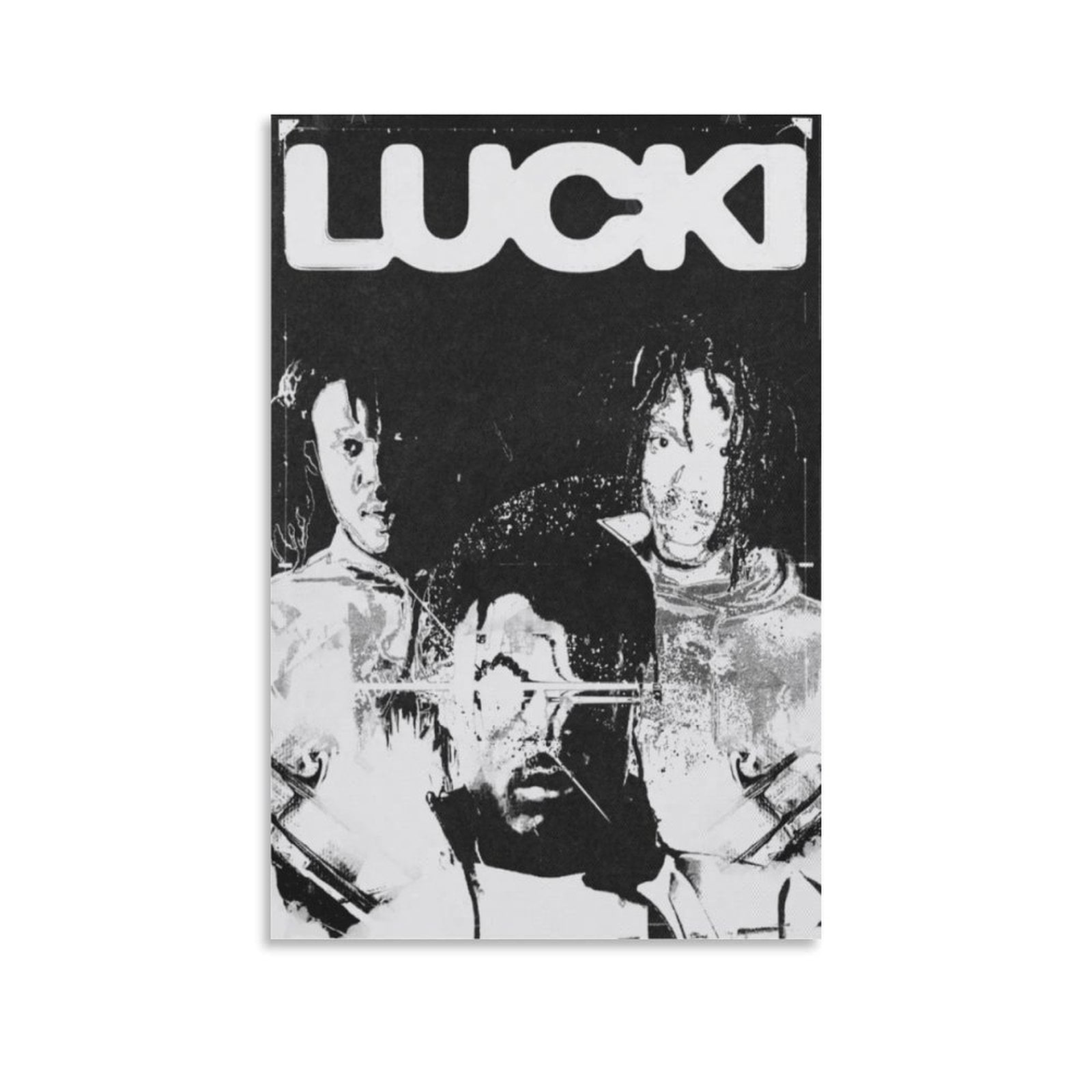 Lucki Music Album Poster 1 Canvas Wall Art For Room Aesthetic And Decor ...