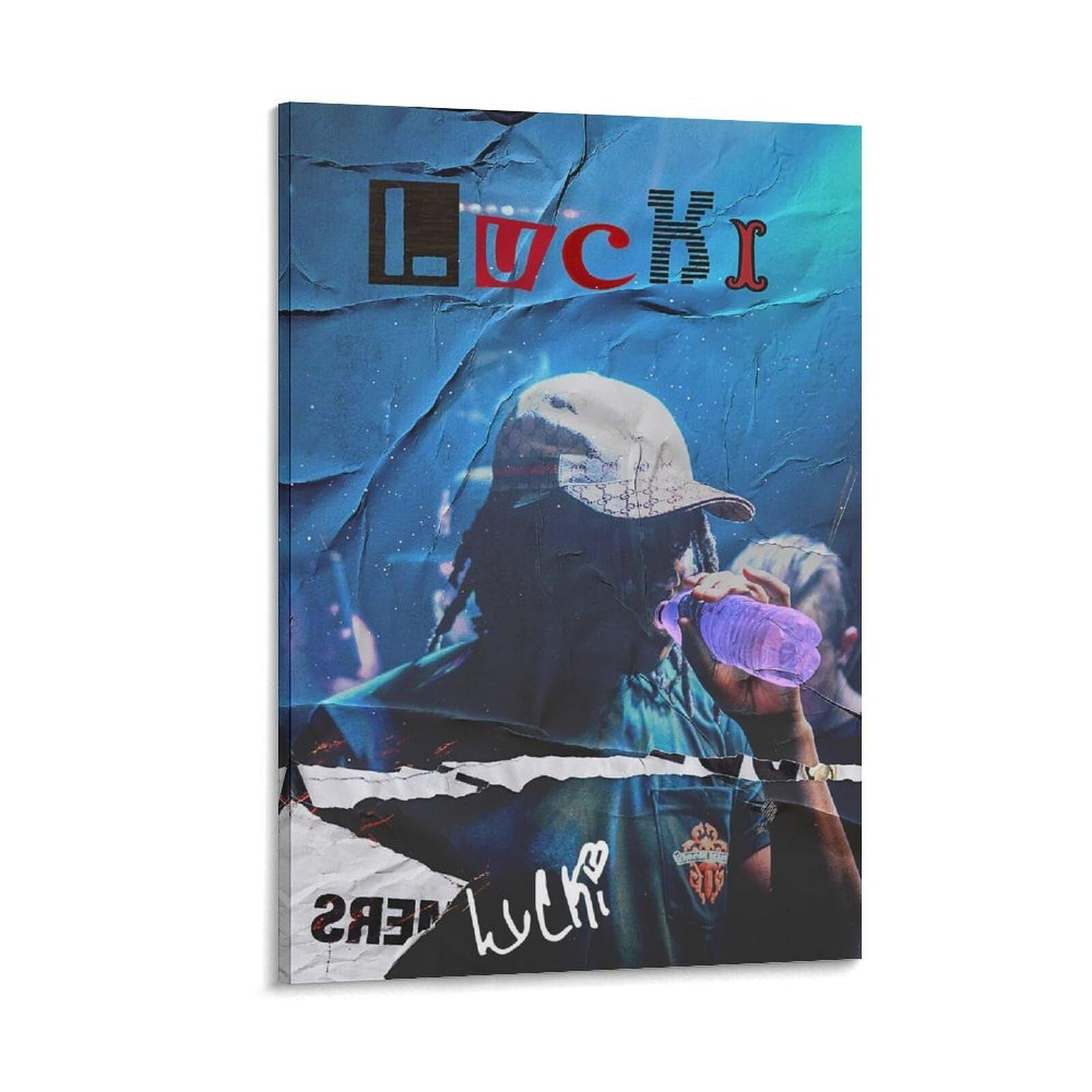 Lucki Poster Step Into Lucki's Hip - Hop Universe Poster Prints Canvas ...