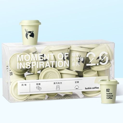 Luckin Coffee Moment Of Inspiration Instant Coffee (Latte Flavor) 2g*18 ...